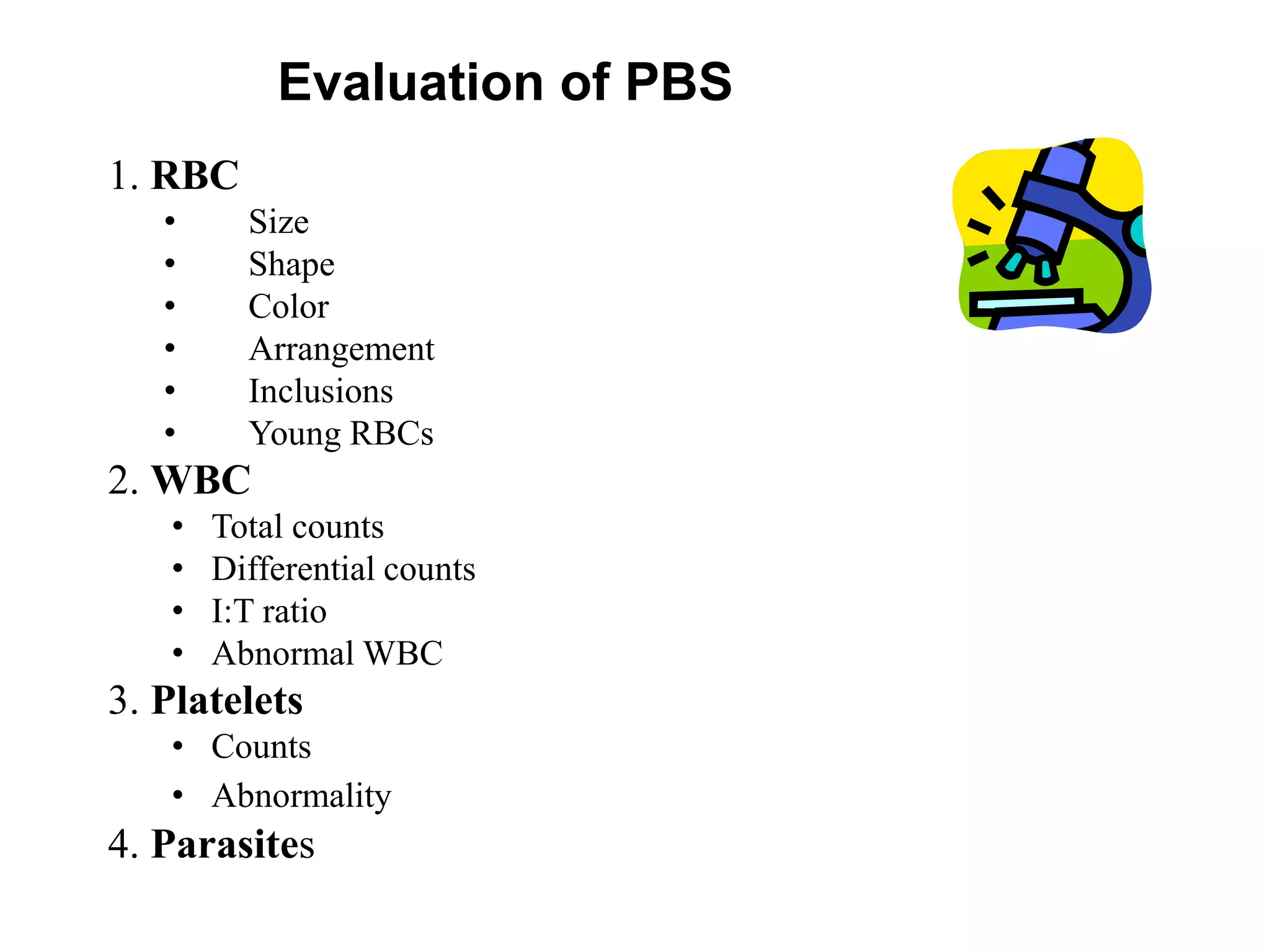 05 peripheral blood smear examination | PPTX