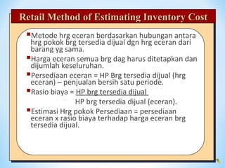 Estimating Inventory Cost | PPT