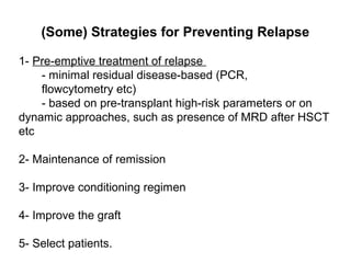 POST TRANSPLANT THERAPY FOR AML: Marcos Delima | PPT