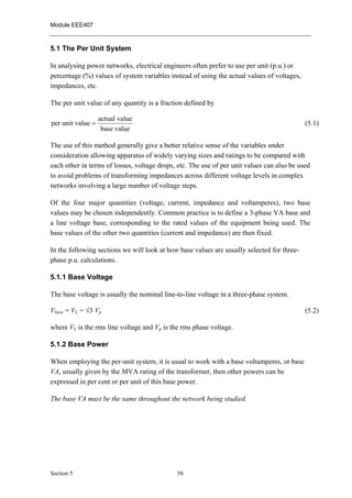 Power system calculations | PDF