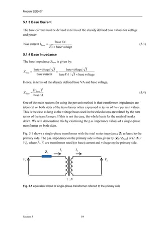 Power system calculations | PDF