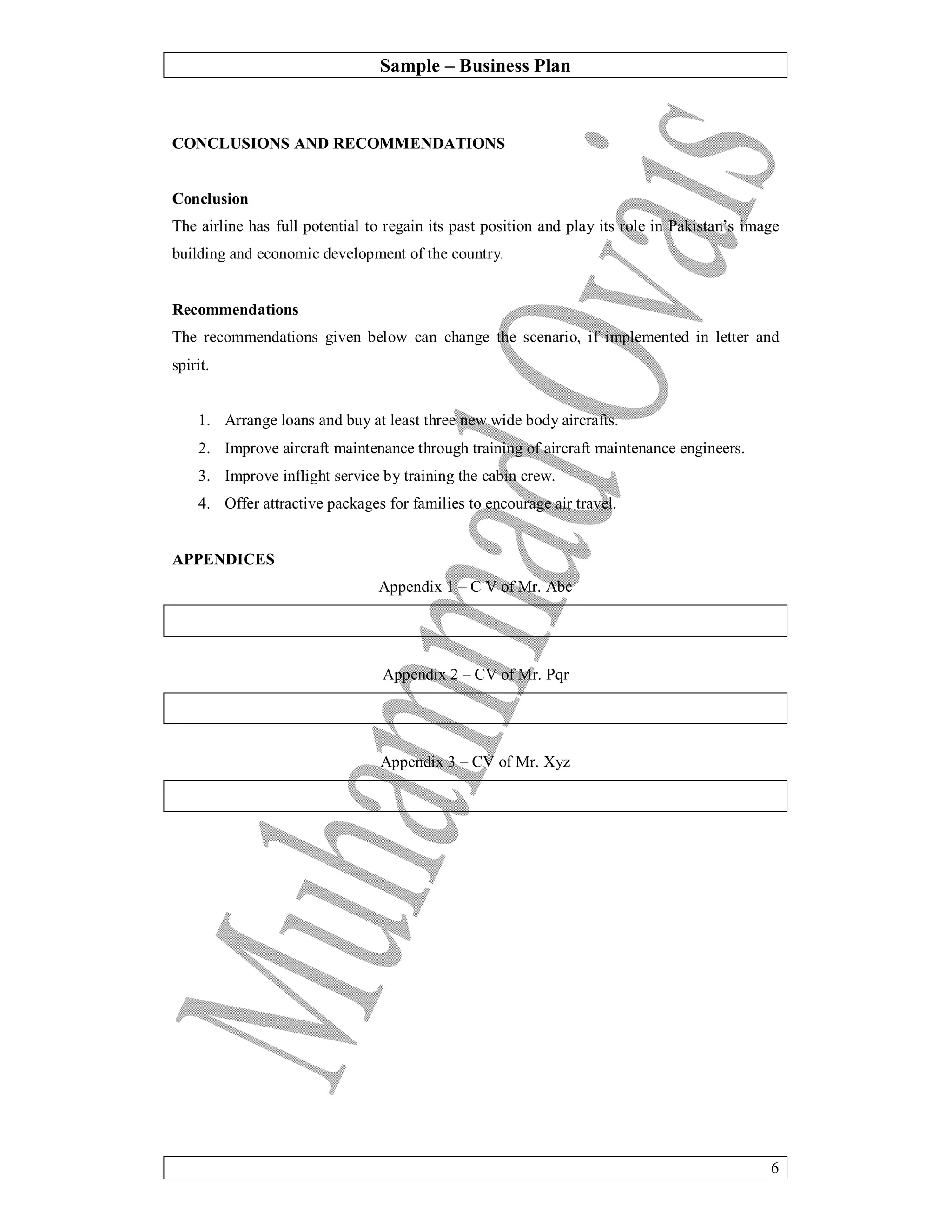 05 practical writing sample - pia business plan | PDF