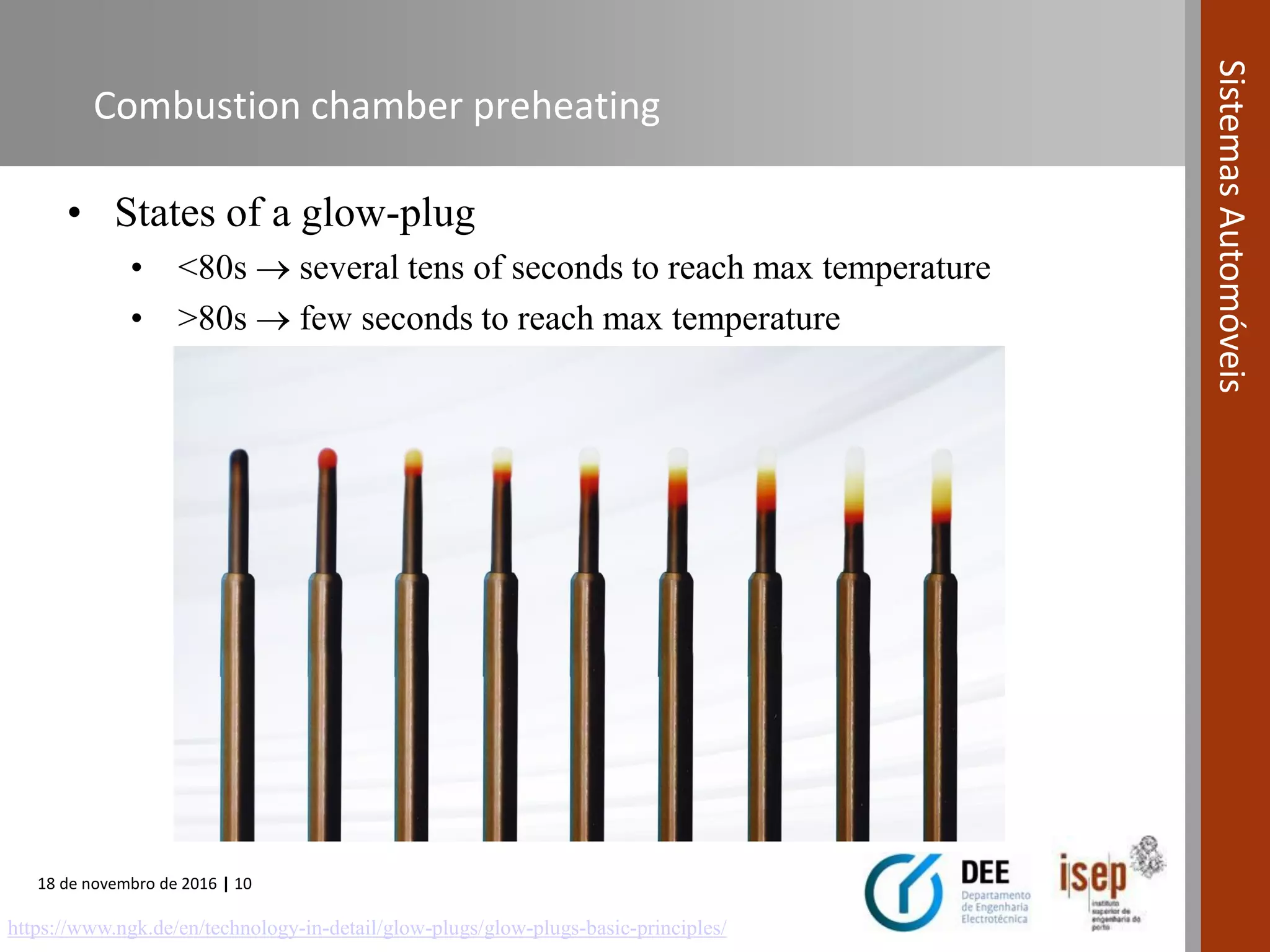 Automotive Systems course (Module 05) - Preheating Systems for vehicles ...