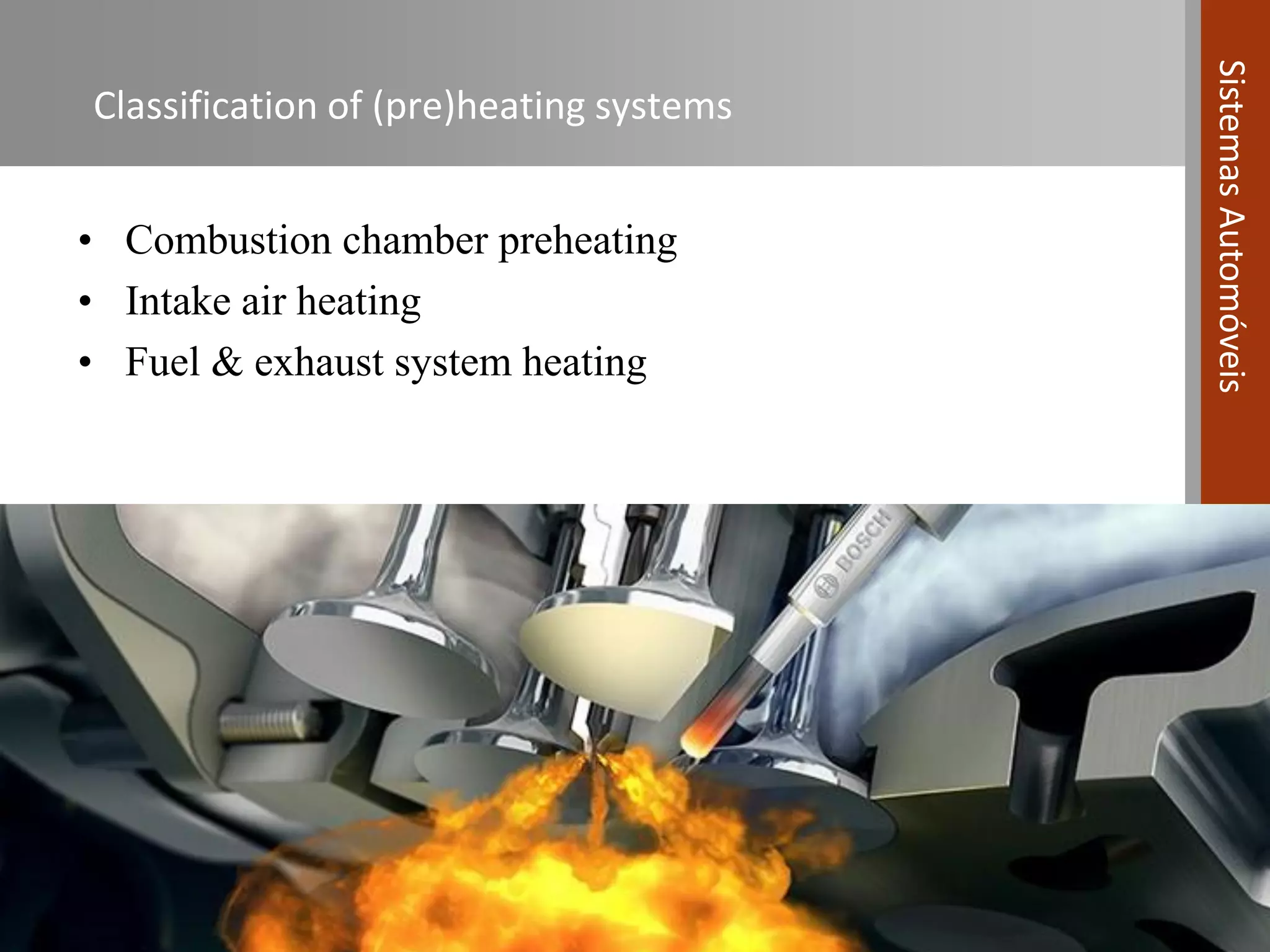 Automotive Systems course (Module 05) - Preheating Systems for vehicles ...