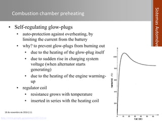 Automotive Systems course (Module 05) - Preheating Systems for vehicles ...