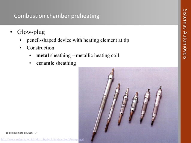 Automotive Systems course (Module 05) - Preheating Systems for vehicles ...