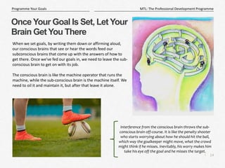 Programme Your Goals | PPT