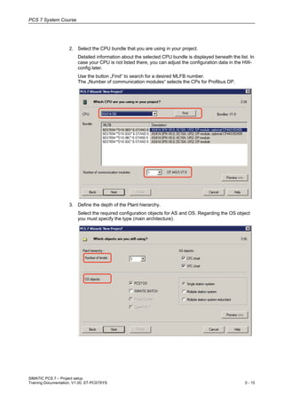 05 project setup v1.00_en | PDF