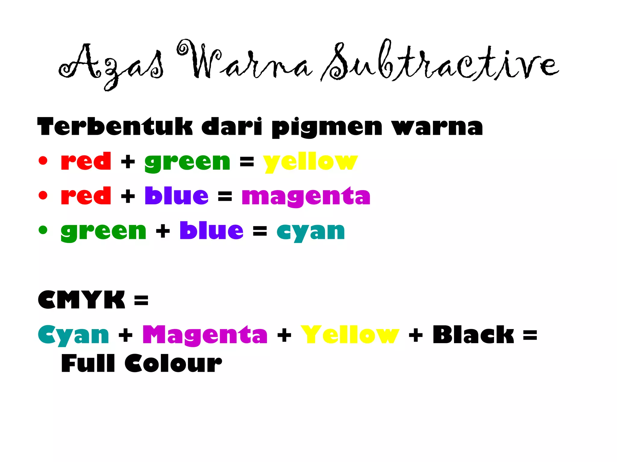 Psikologi Warna | PPT