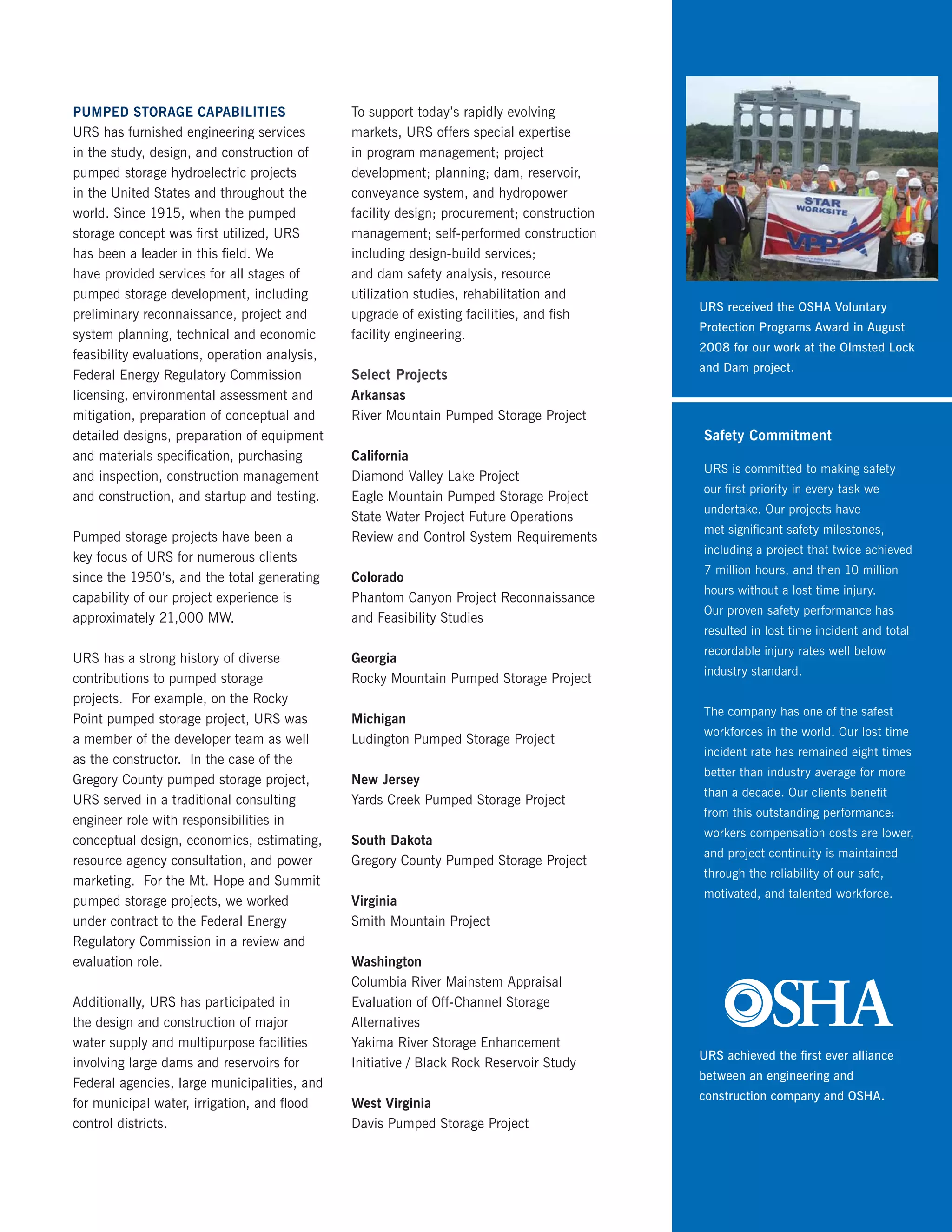 05 Pumped Storage Brochure Urs | PDF