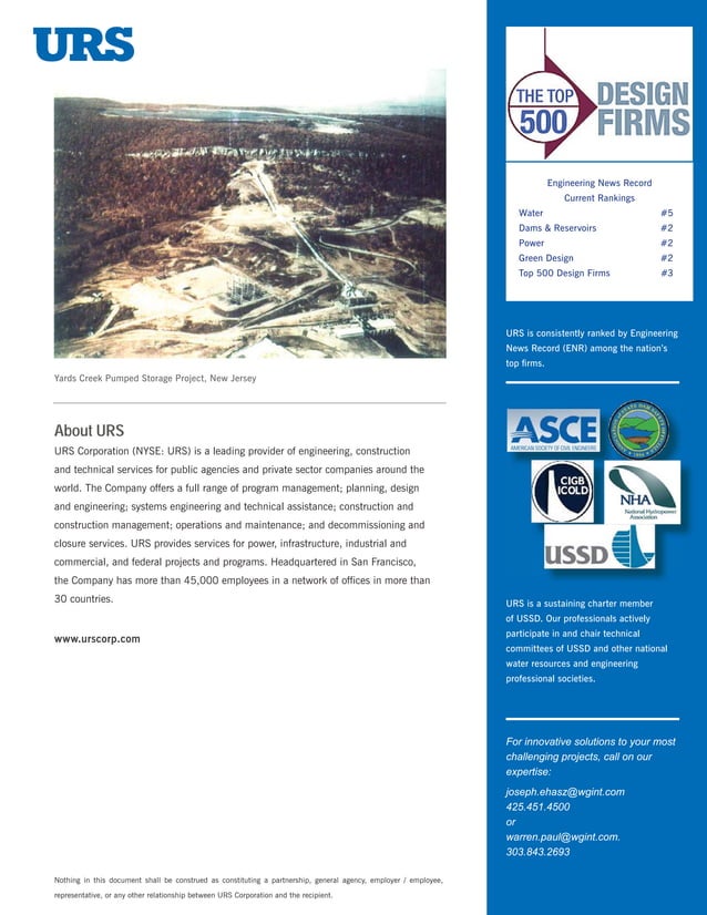 05 Pumped Storage Brochure Urs | PDF