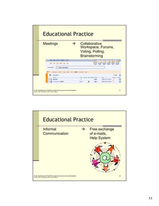 On the Development of Asynchronous Workflow-based Group Simulations [slides] | PDF