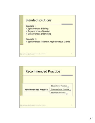 On the Development of Asynchronous Workflow-based Group Simulations [slides] | PDF