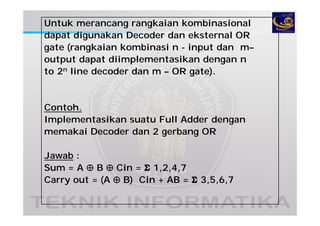 05 rangkaian logika_kombinasional | PDF