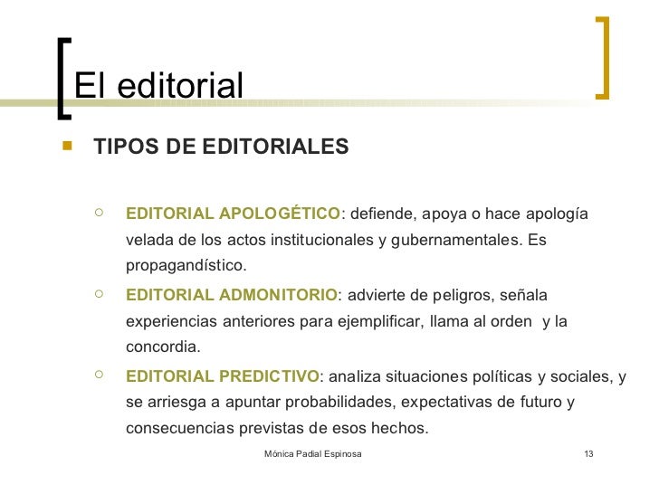 Redacción periodística 2. El editorial