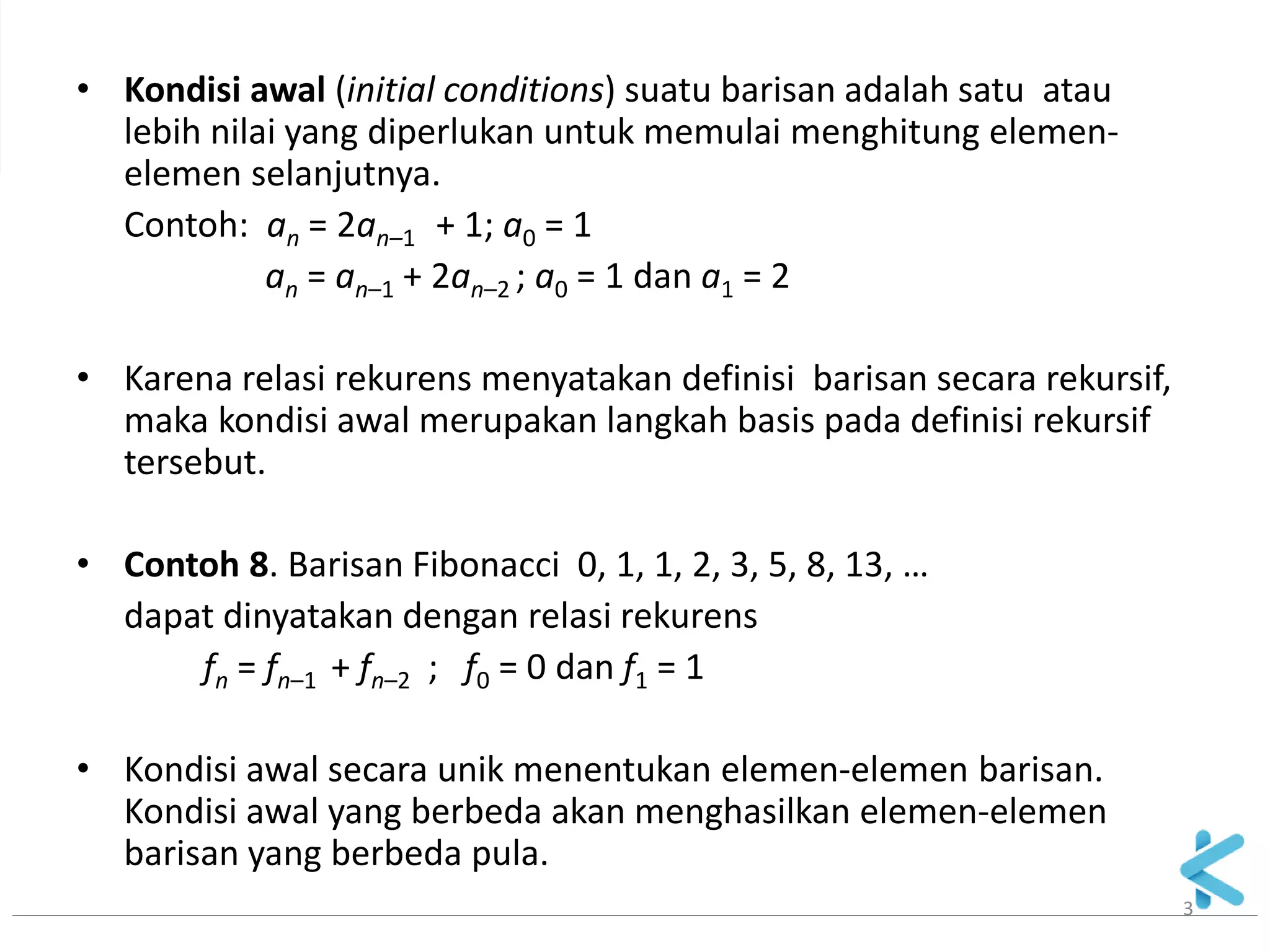 Matematika Diskrit - 05 rekursi dan relasi rekurens - 02 | PDF