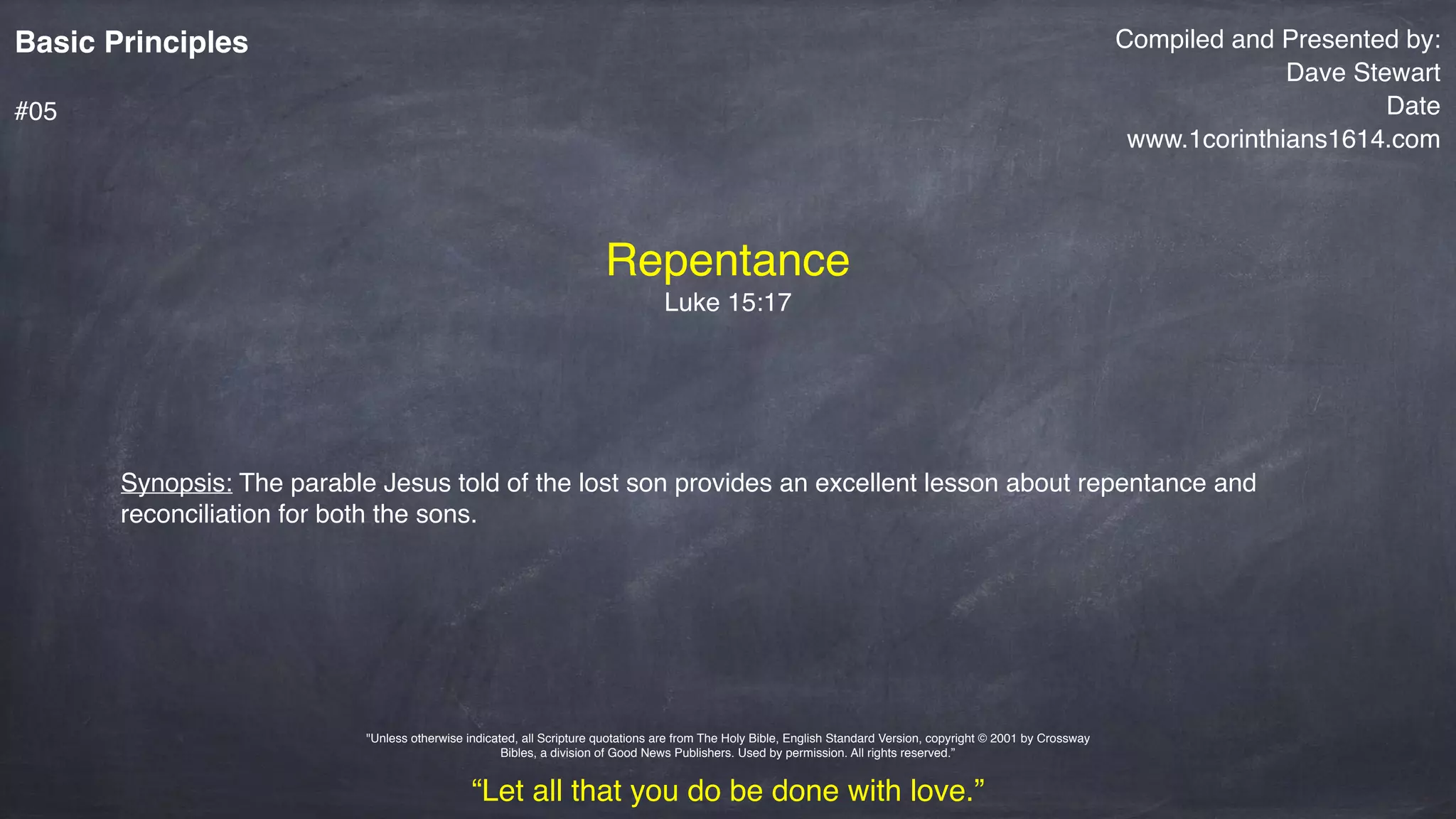 Repentance | PDF