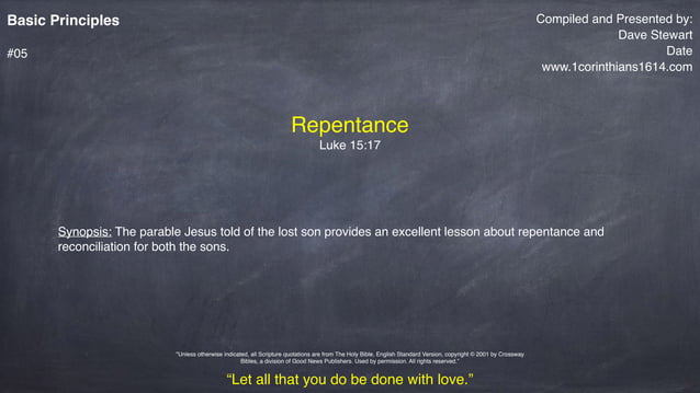 Repentance | PPT