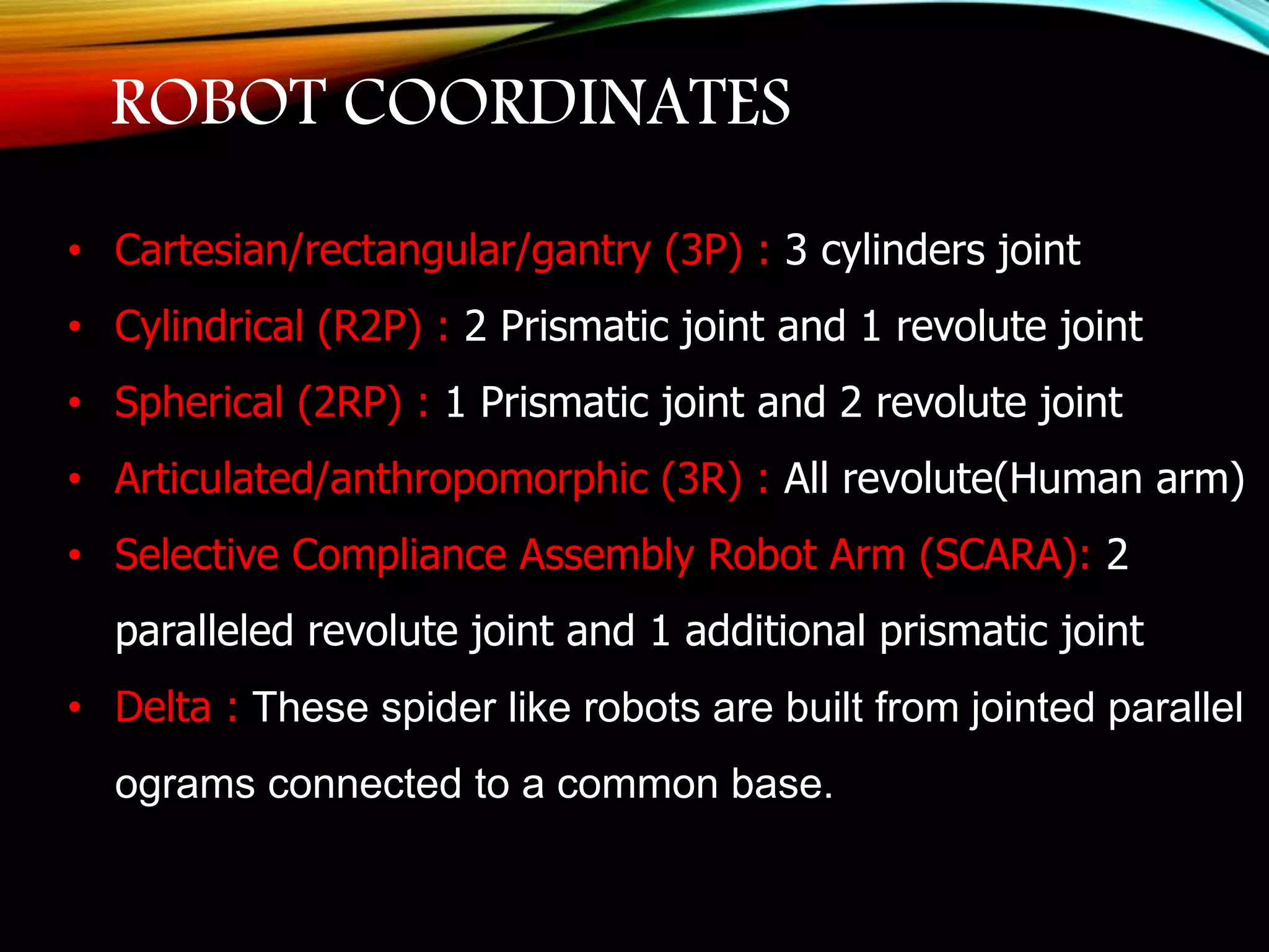robot classification | PPTX