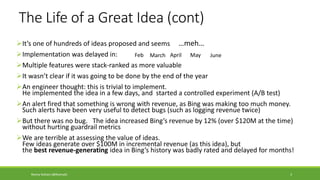 Ronny Kohavi, Microsoft (USA) - Conversion Hotel 2017 - keynote | PPT