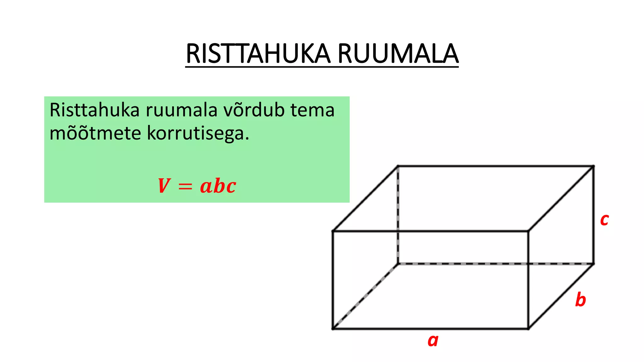 05 ruumilised kujundid | PPTX