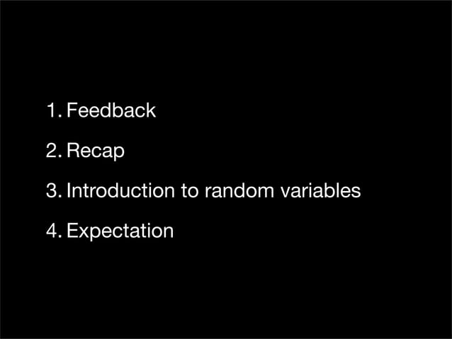 Introduction to random variables | PDF