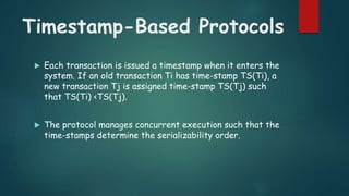 Characteristics Schedule based on Recover-ability & Serial-ability | PPTX