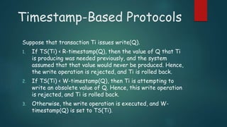 Characteristics Schedule based on Recover-ability & Serial-ability | PPTX