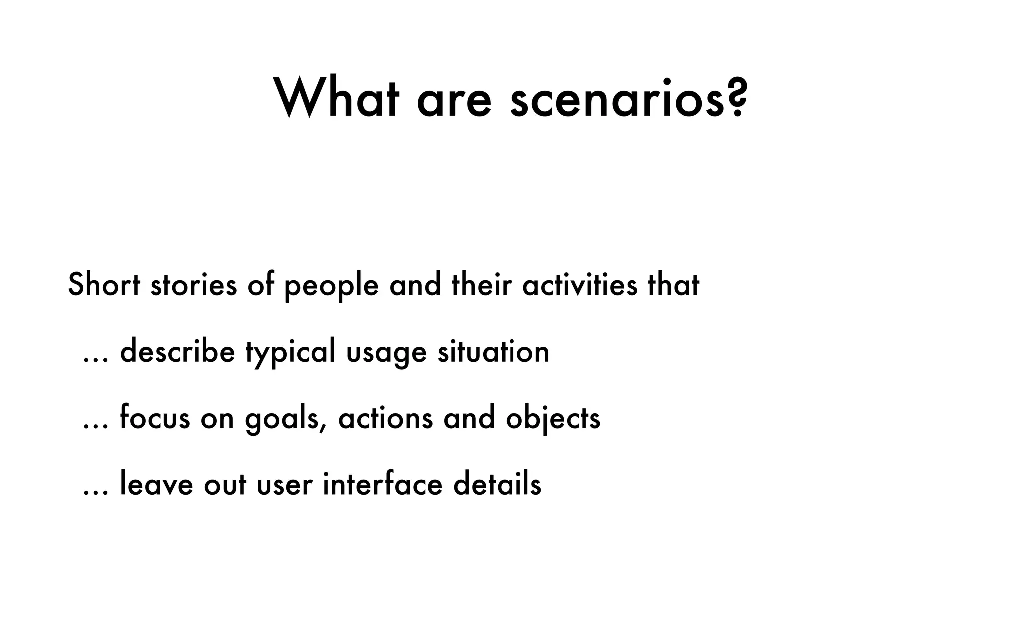 Scenario Based Design Pdf