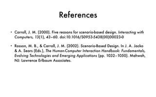 Scenario-Based Design | PDF