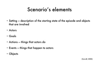 Scenario-Based Design | PDF