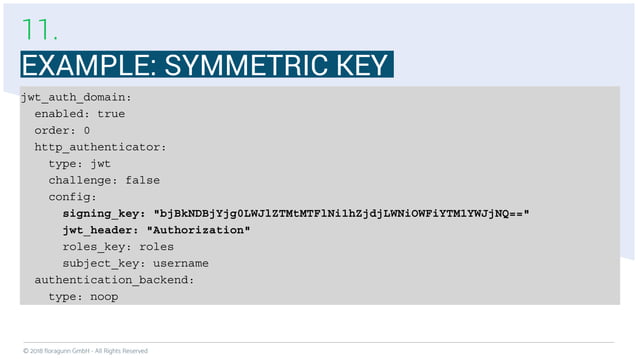 Elasticsearch Json Web Token Authentication Search Guard Ppt 