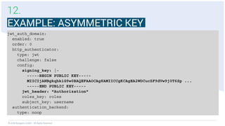 Elasticsearch JSON web token authentication | Search Guard | PDF
