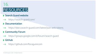 Elasticsearch JSON web token authentication | Search Guard | PPT