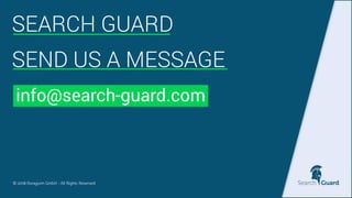 Elasticsearch JSON web token authentication | Search Guard | PPT