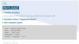 Elasticsearch JSON web token authentication | Search Guard | PPT