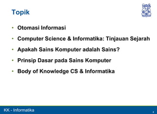 05 slide ai - computer science & informatika | PDF