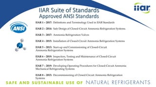 Eric Smith, International Institute of Ammonia Refrigeration (IIAR) | PPT