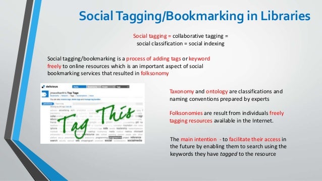 Social Tagging/Bookmarking Application: The Usage In Academic Librari…