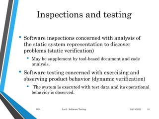 05_SoftwareTesting.pdf student of comuter | PPT