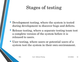 05_SoftwareTesting.pdf student of comuter | PPT