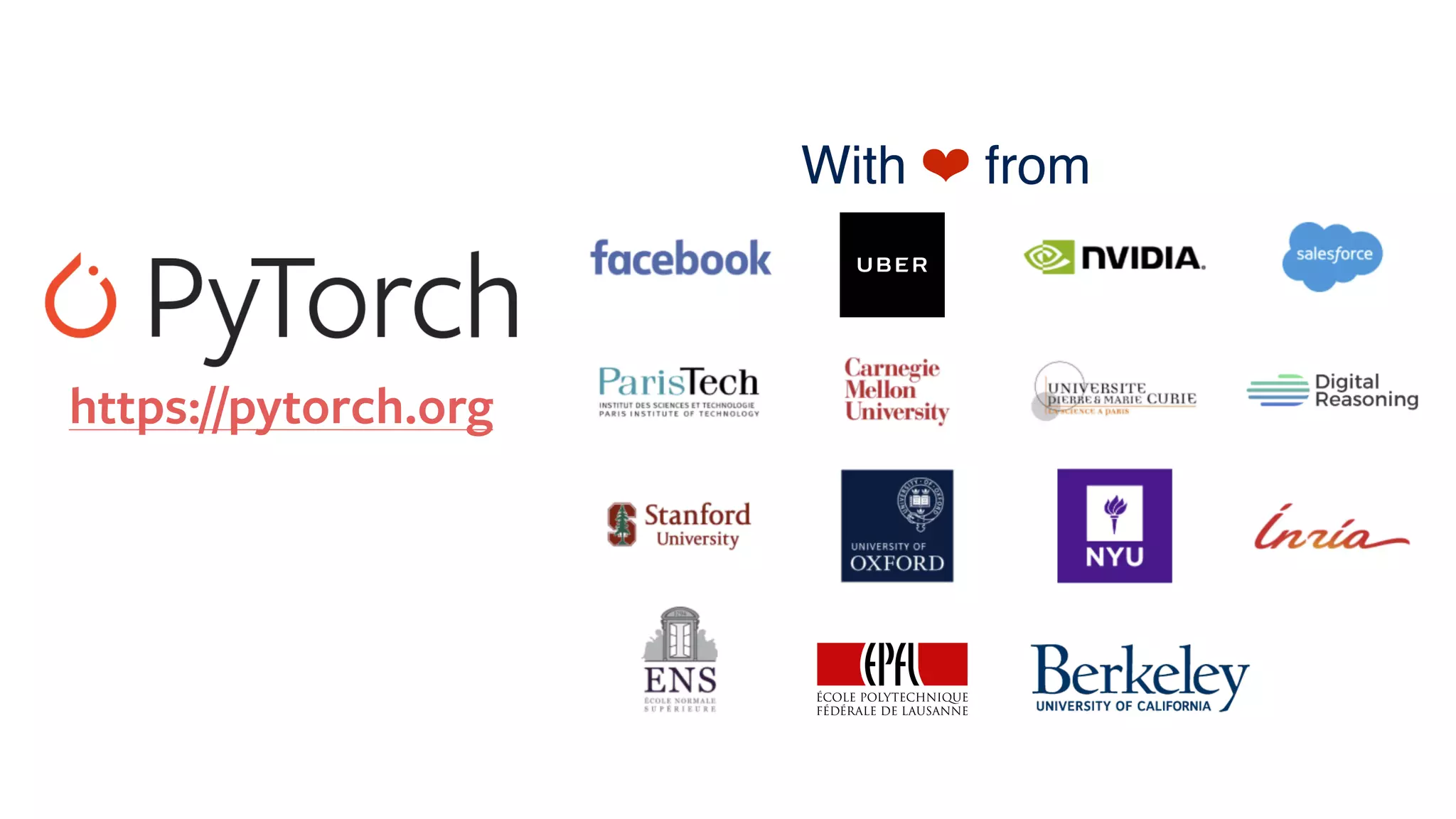 PyTorch - an ecosystem for deep learning with Soumith Chintala (Facebook AI) | PDF