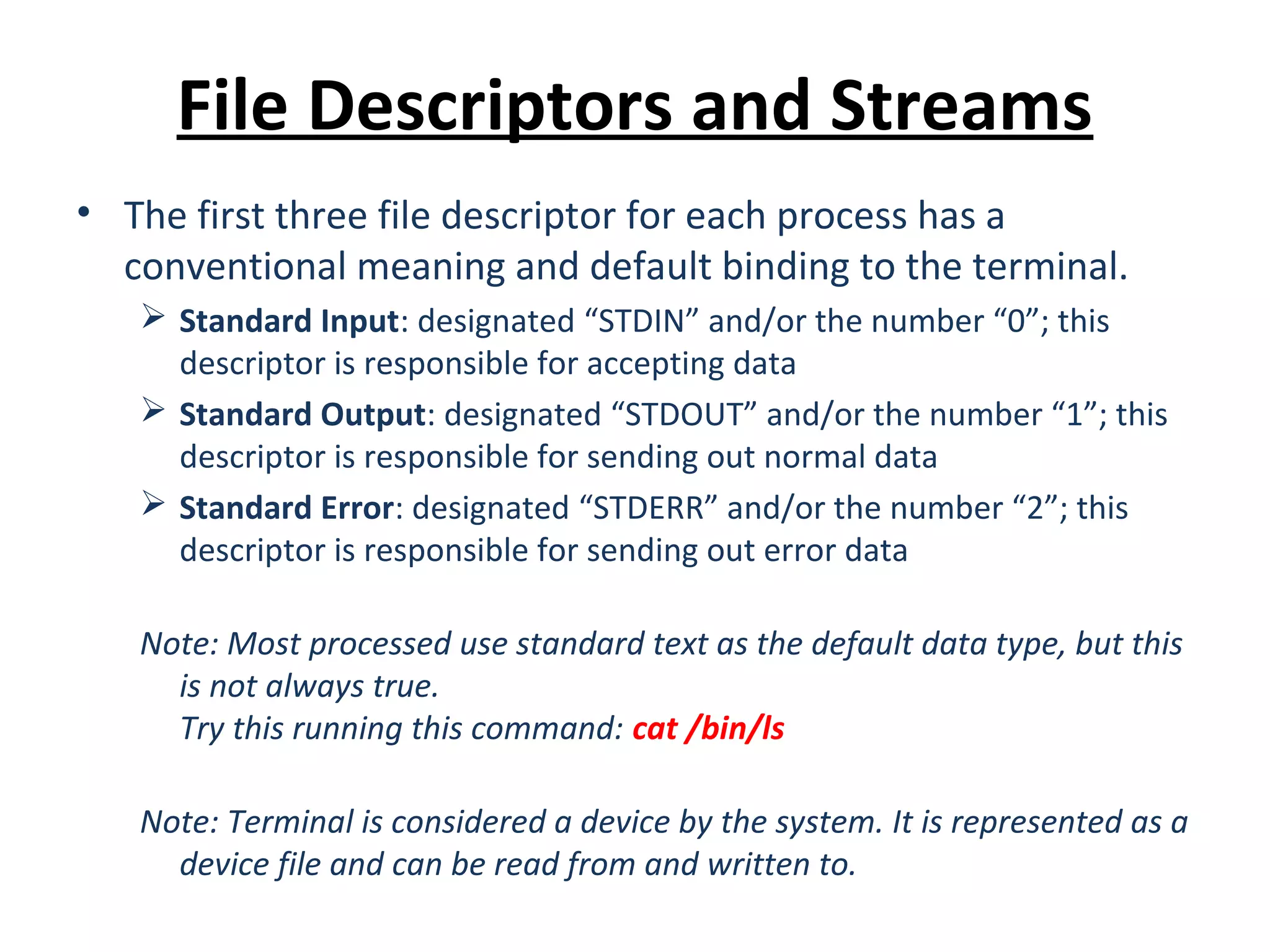 05 standard io_and_pipes | PPT