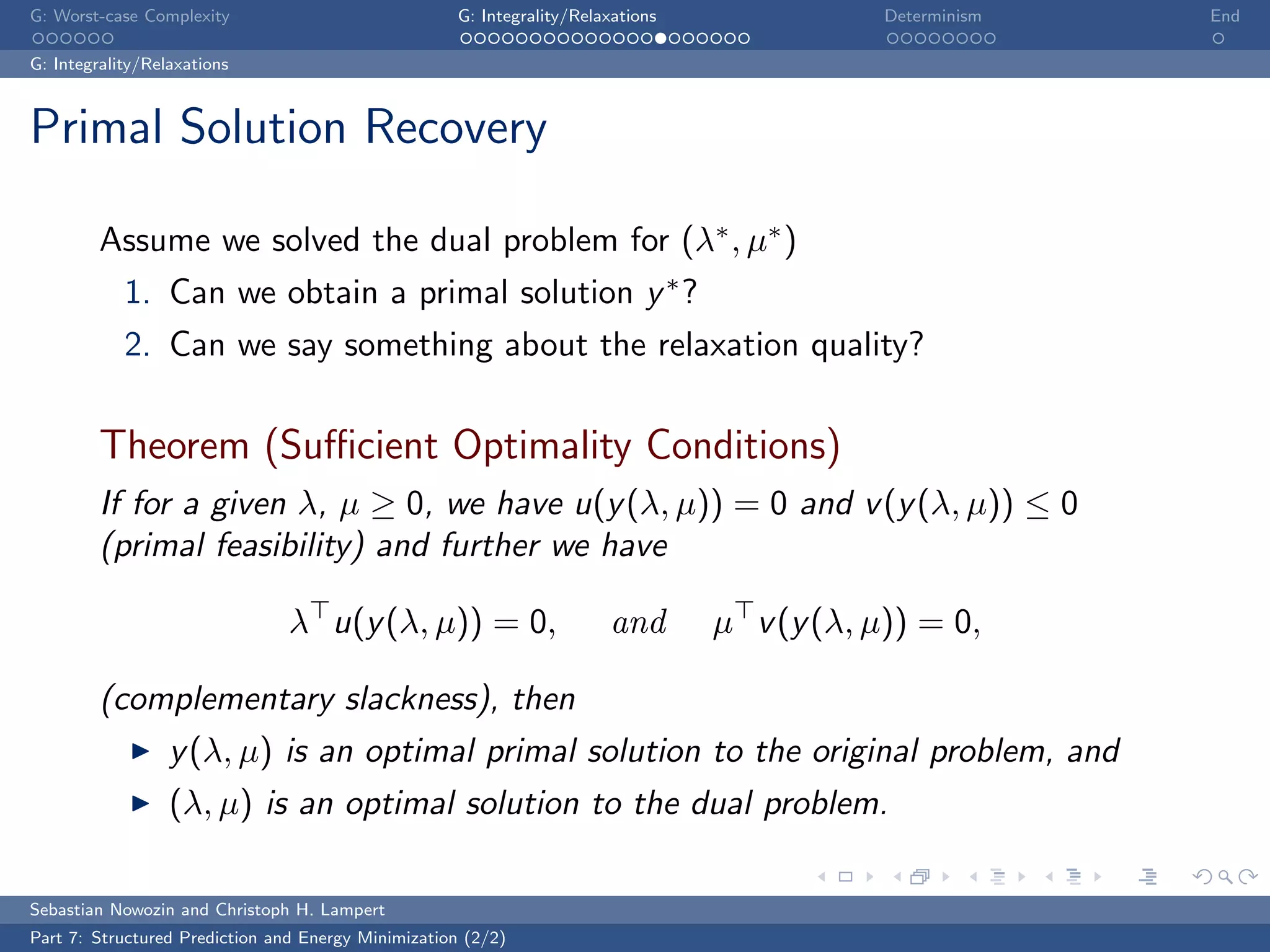 05 Structured Prediction And Energy Minimization Part 2 Ppt