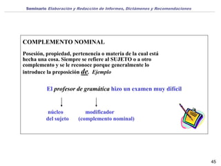 Sujeto definición, clasificación y ejemplos | PPT