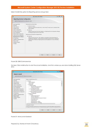 Microsoft System Center Configuration Manager 2012 R2 Installation | PDF