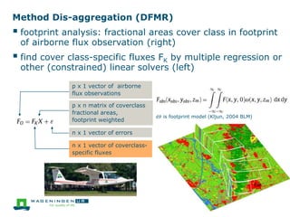 Assessing GHG exchange at landscape scale | PPT
