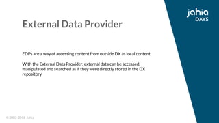 Elasticsearch powered EDP by Cedric Mailleux | PPTX