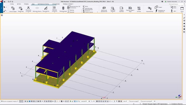 Использование модуля Tekla Structures Construction Modeling в монтажных организациях | PDF
