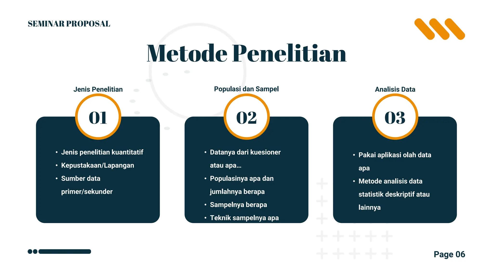 template ppt kuantitatif mahasiswa sempro | PPTX